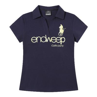 【Endweep官方店】撞色辣妹polo