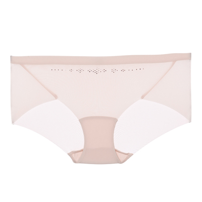 laclover兰卡弹力中腰平角裤