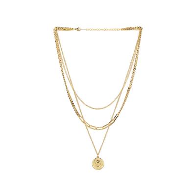 Amber Sceats FELIX 层叠项链 金属REVOLVE小众新款