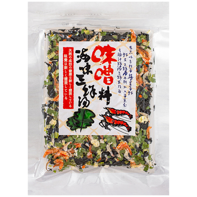 云山半海味干虾皮味噌汤海鲜汤