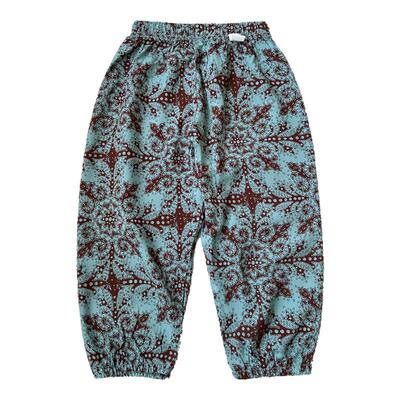 夏季男童薄款棉绸防蚊裤宽松长裤