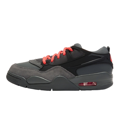 Nike耐克女鞋air Jordan 4RM AJ4黑灰色低帮复古篮球鞋IO7613-080
