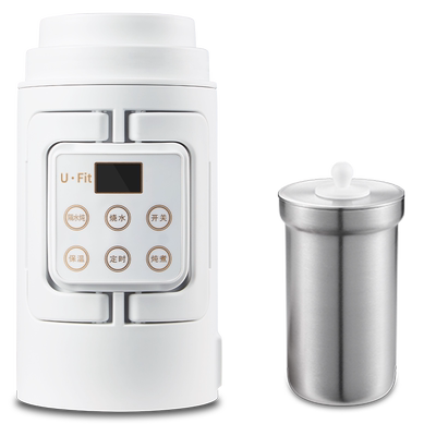 ufit煮粥神器全自动便携式烧水煮粥小型专用炖煮杯隔水炖盅养生壶