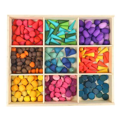 幼儿园早教积木木制玩具