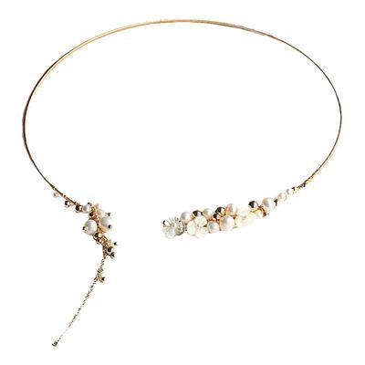 YOUREARS天然珍珠项圈女原创