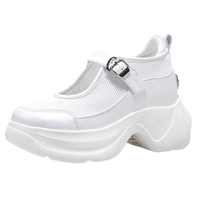 艾今25新款9.5cm增高休闲玛丽珍