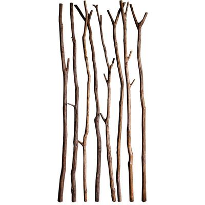 侘寂风树枝吊顶新中式复古