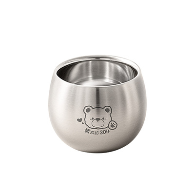 304不锈钢儿童水杯防摔小容量