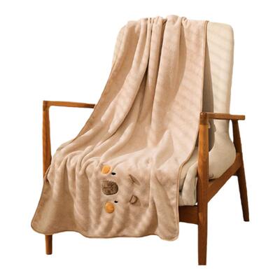 JOJO'SLIFEPD水豚珊瑚绒浴巾