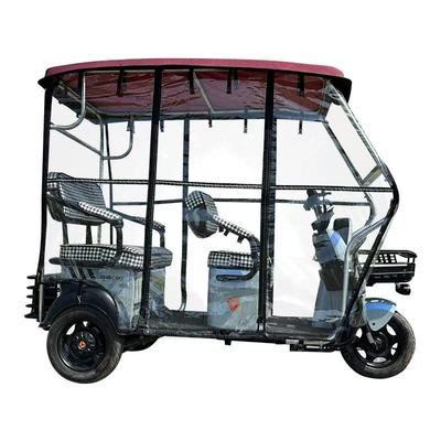 透明电动三轮车雨棚远征狼全封闭
