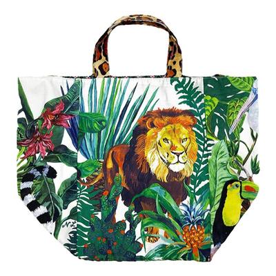 CTANDJIM丛林野兽图案购物袋
