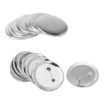 58MM吧唧耗材胸章材料徽章机手工胸章勋章定做空白DIY荷兰针材料