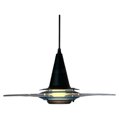 包豪斯复古玻璃吊灯1980S餐厅