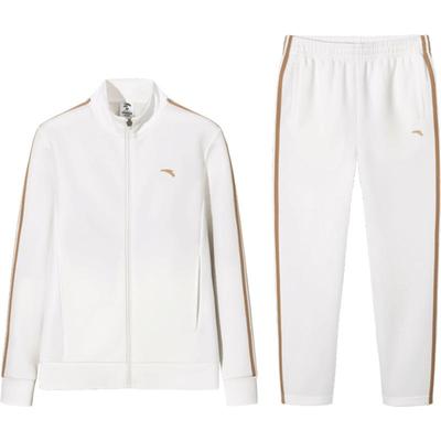 安踏运动套装女款立领休闲两件套