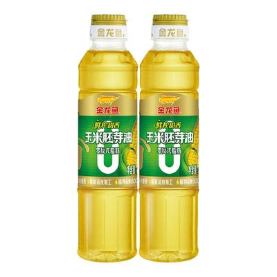 金龙鱼玉米油400*2瓶非转基因