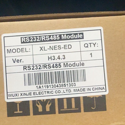 议价信捷XL-NES-EDRS232/RS485模块，原包
