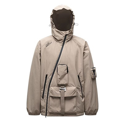 LINC机能感无性别轻薄连帽羽绒服