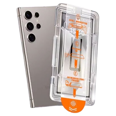 适用三星无尘仓秒贴高清钢化膜