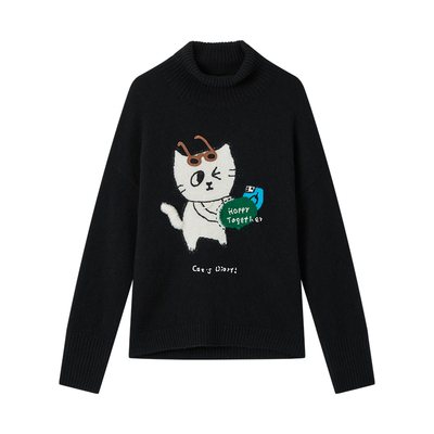 URLAZH/有兰U等等高领羊绒衫