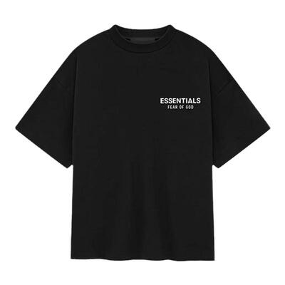 fog圆领潮流背后撞色短袖T恤