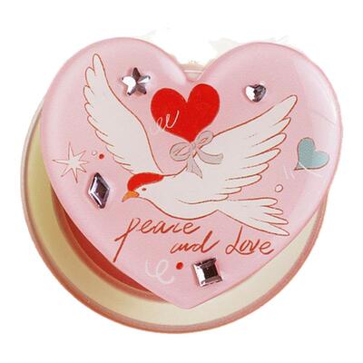 dokdatdap原创和平爱心鸽磁吸手机支架个性可爱磁吸支架小众设计