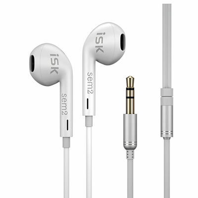 半入耳式监听耳塞2.5米有线加长