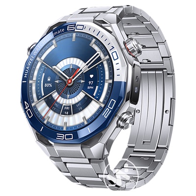 适用华为Ultimate 2手表带非凡探索GT6pro大师2全钛金属GT6智能手表watch5纯钛合金gt5同款GT4按压buds腕带