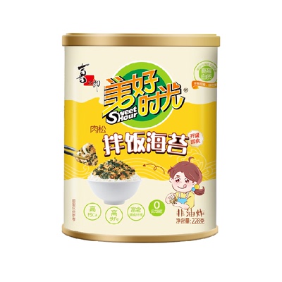 美好时光儿童肉松拌饭海苔碎228g