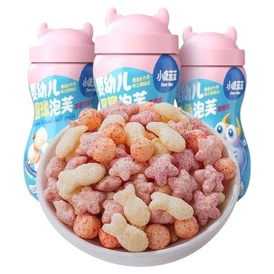 小鹿蓝蓝婴幼儿泡芙条