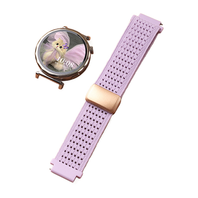 适用于oppowatchx3mini表带watchx2mini夏季镂空编织OPPOWatchX3磁吸扣X2运动男手表4pro新款女sport透气高级