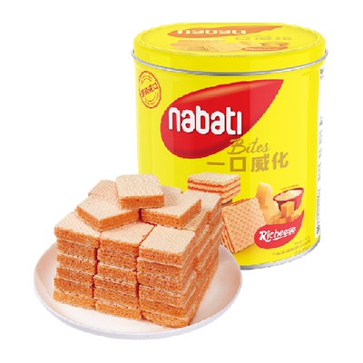 印尼进口丽芝士奶酪味威化饼干