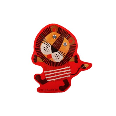 虎牌儿童保温杯配件狮子贴纸