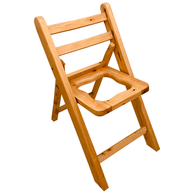 可折叠孕妇坐便椅老人坐便器便携式移动马桶实木坐便椅厕所凳家用