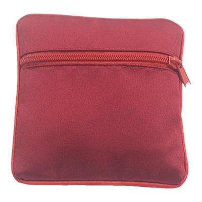 古法金硬金绒布袋缎面拉链袋珠宝首饰黄金收纳袋子文玩饰品包装袋