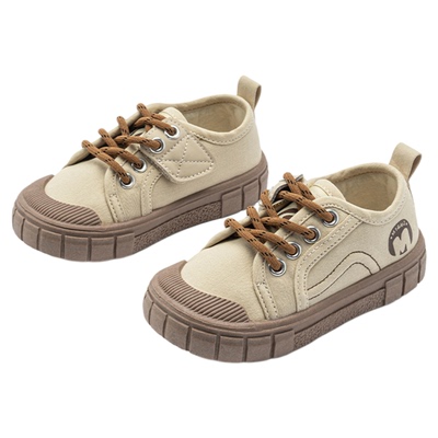 m1m2春夏款儿童帆布鞋宽头鞋软底