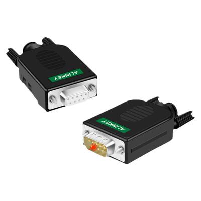 DB9免焊接头铜端子串口头转换头