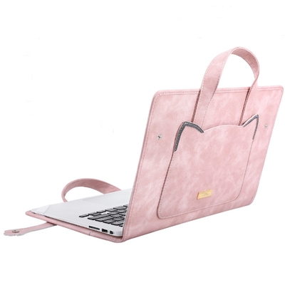 爱铂盾保护套可爱优雅电脑包羊皮