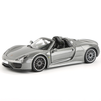 比美高124保时捷敞篷汽车模型