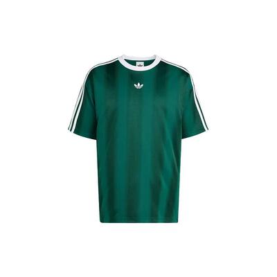 Adidas阿迪达斯三叶草男装2026夏季新款JACQUARD休闲T恤KD5834