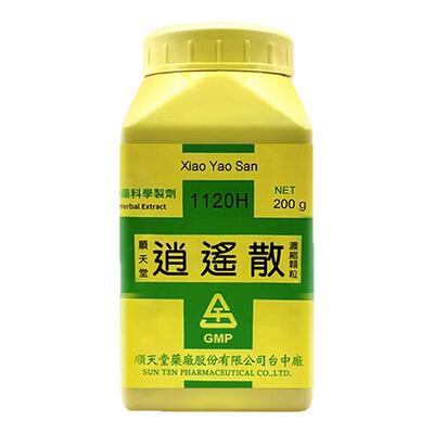 顺天堂逍遥散中国台湾中成药血虚劳倦头目昏重月经不调神疲食少