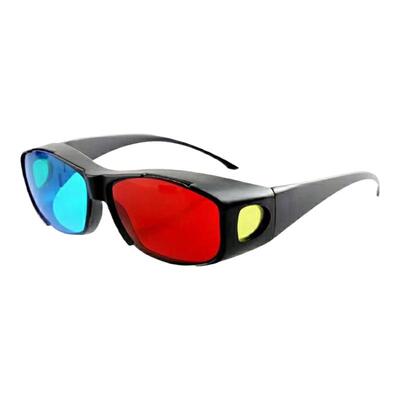 高清红蓝3d眼镜手机电脑投影仪用