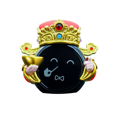 适用蔚来nomi财神爷套装车载摆件