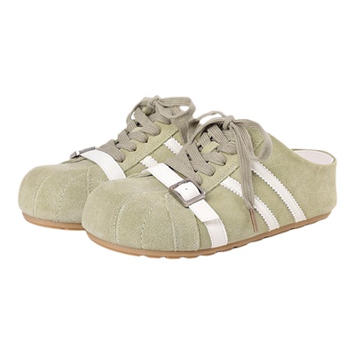 厚底博肯鞋女外穿一脚蹬拖鞋