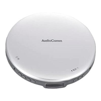 【日本直邮】OHM 便携式CD播放器 CDP-825Z-S 银色 音乐播放