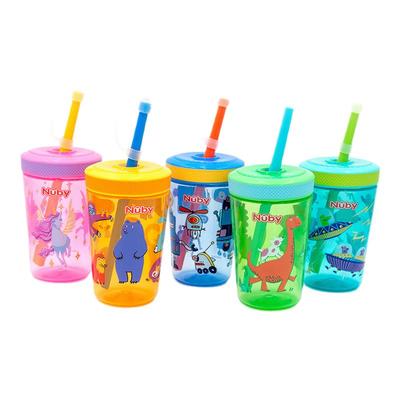 Nuby努比儿童水杯415ml防溢