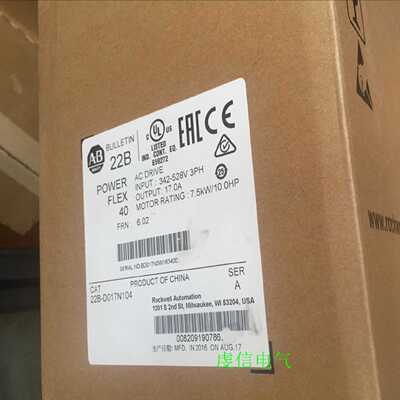 议价22F-D4P2N113 AB 变频器 罗克韦尔处理器 22FD4P2N113 正品现