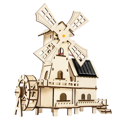 科趣diy荷兰大风车科学实验