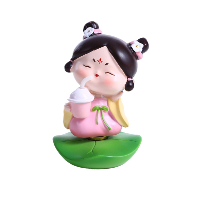 唐仕女文创转转桌面摆件伴手礼物