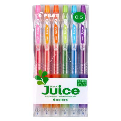 日本百乐彩色手帐笔果汁笔套装