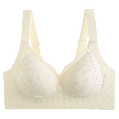 BVMIO无钢圈大胸显小提拉内衣女